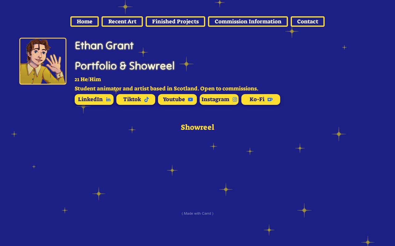 Ethan Grant Folio Site